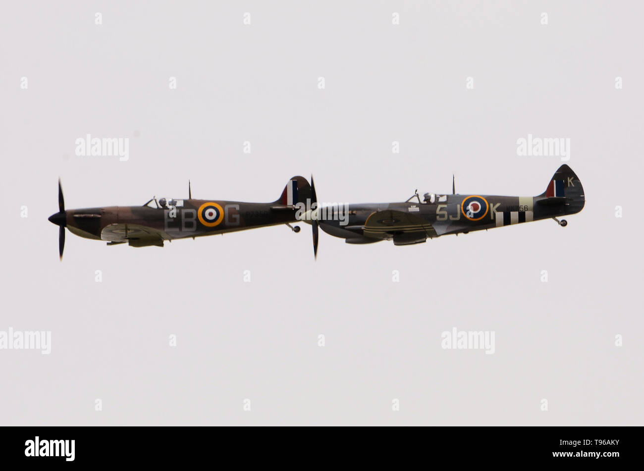 Spitfire Battle Of Britain Stock Photos & Spitfire Battle Of Britain ...