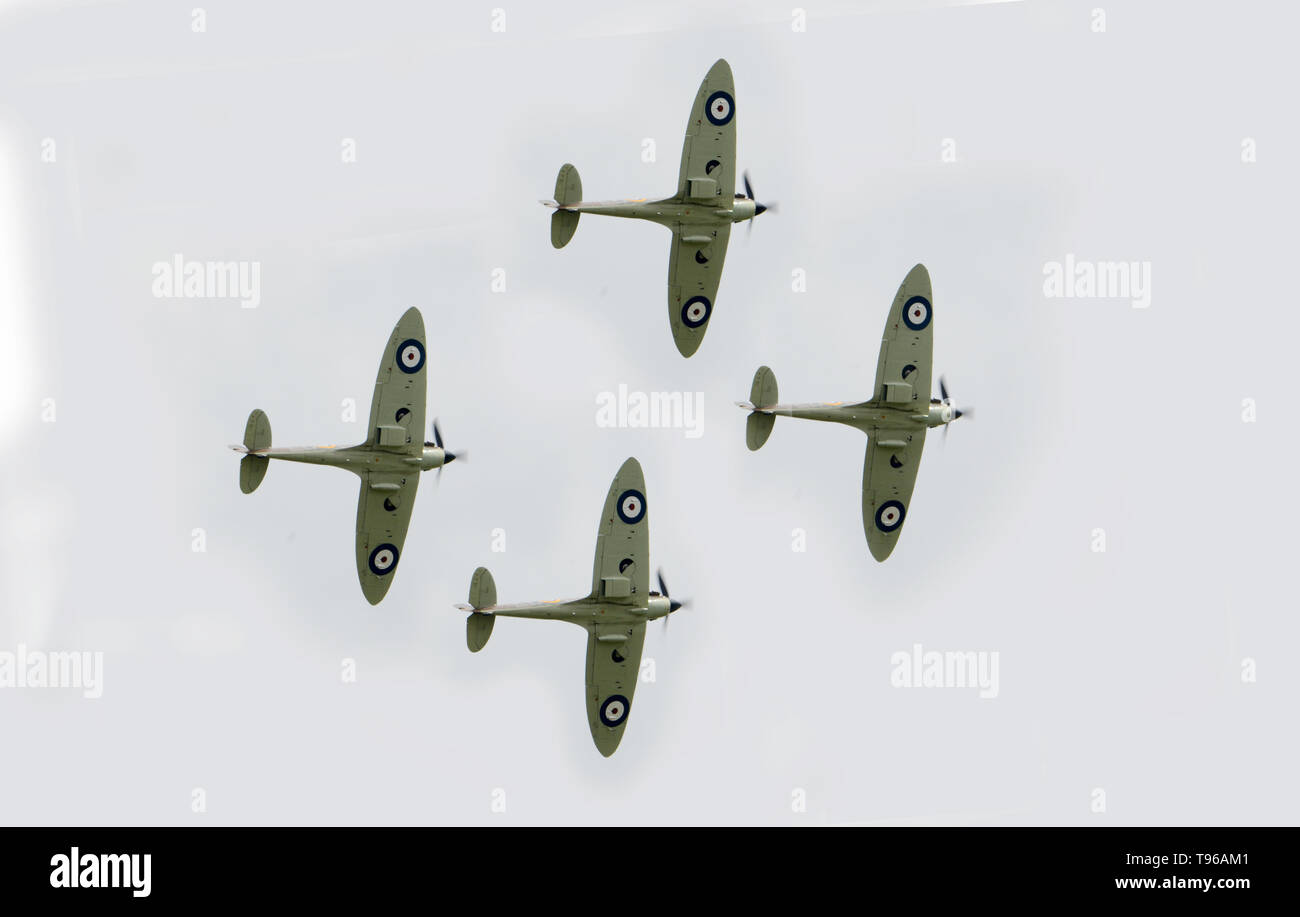Spitfire Battle Of Britain Stock Photos & Spitfire Battle Of Britain ...