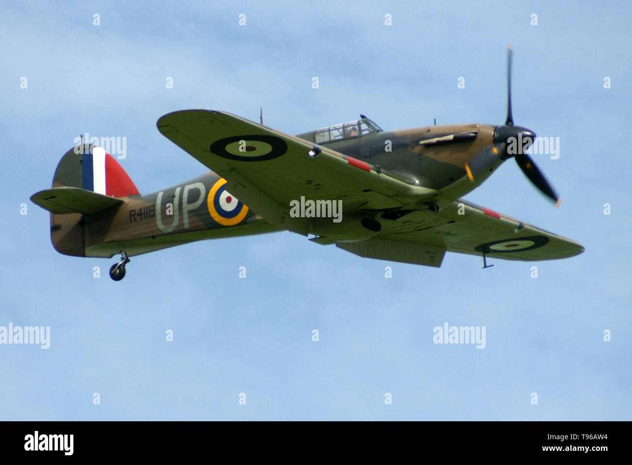 Raf Hawker Sea Hurricane Ww2 Fighter High Resolution Stock Photography ...