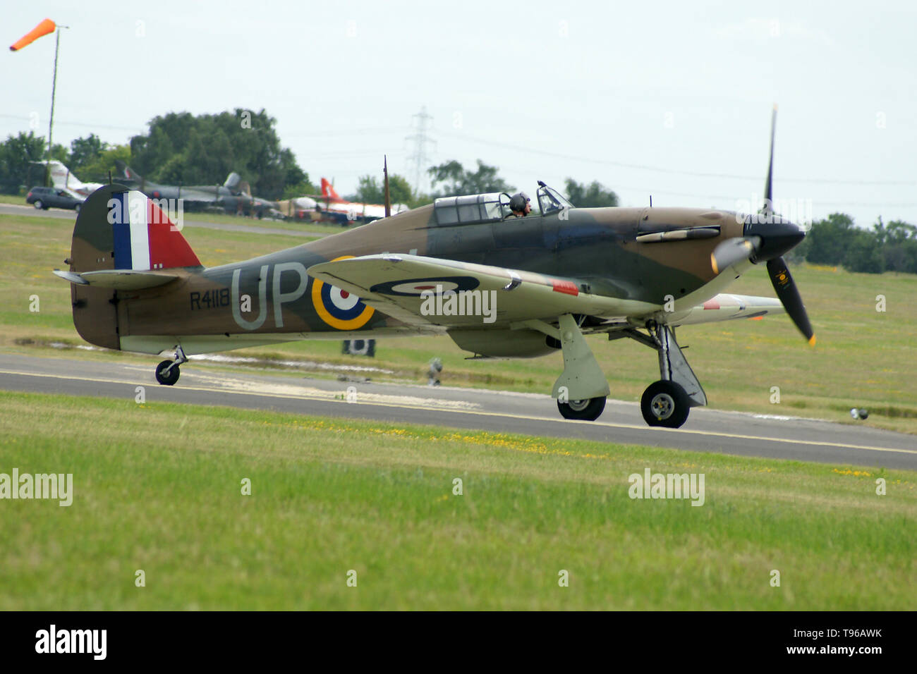 Raf Hawker Sea Hurricane Ww2 Fighter High Resolution Stock Photography ...