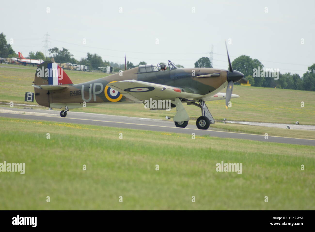 Raf Hawker Sea Hurricane Ww2 Fighter High Resolution Stock Photography ...