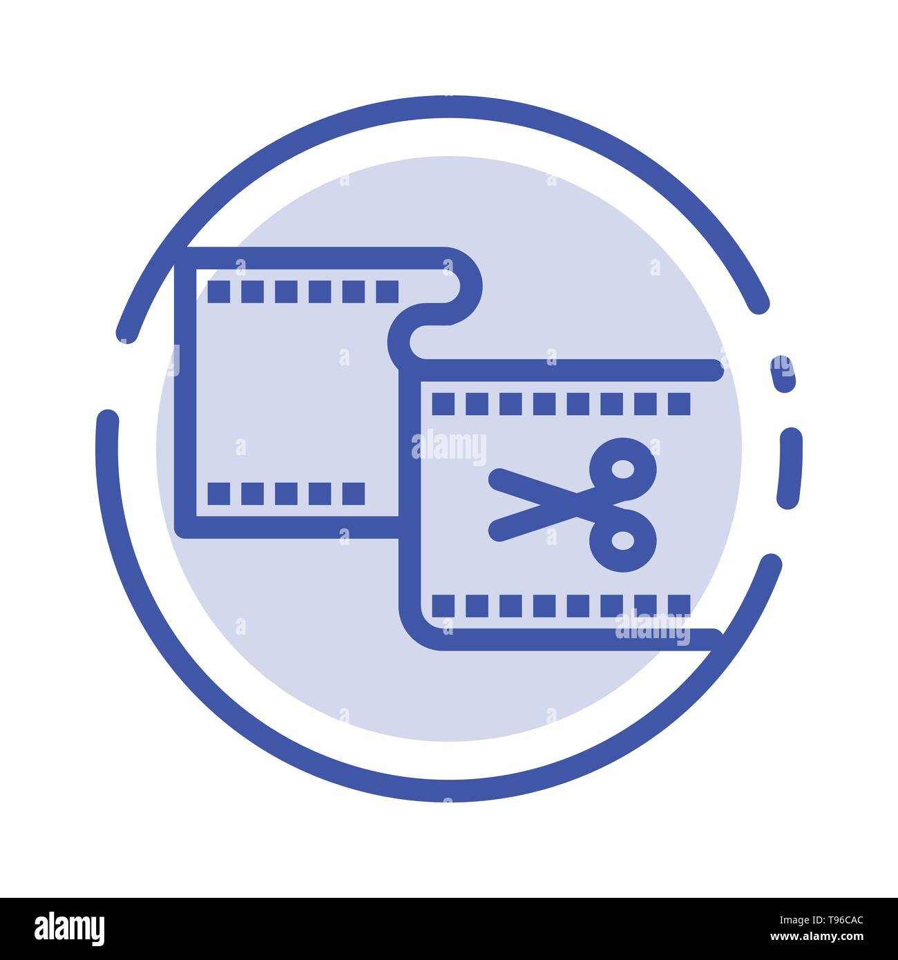Filmstrip cinema movie negative line hi-res stock photography and ...