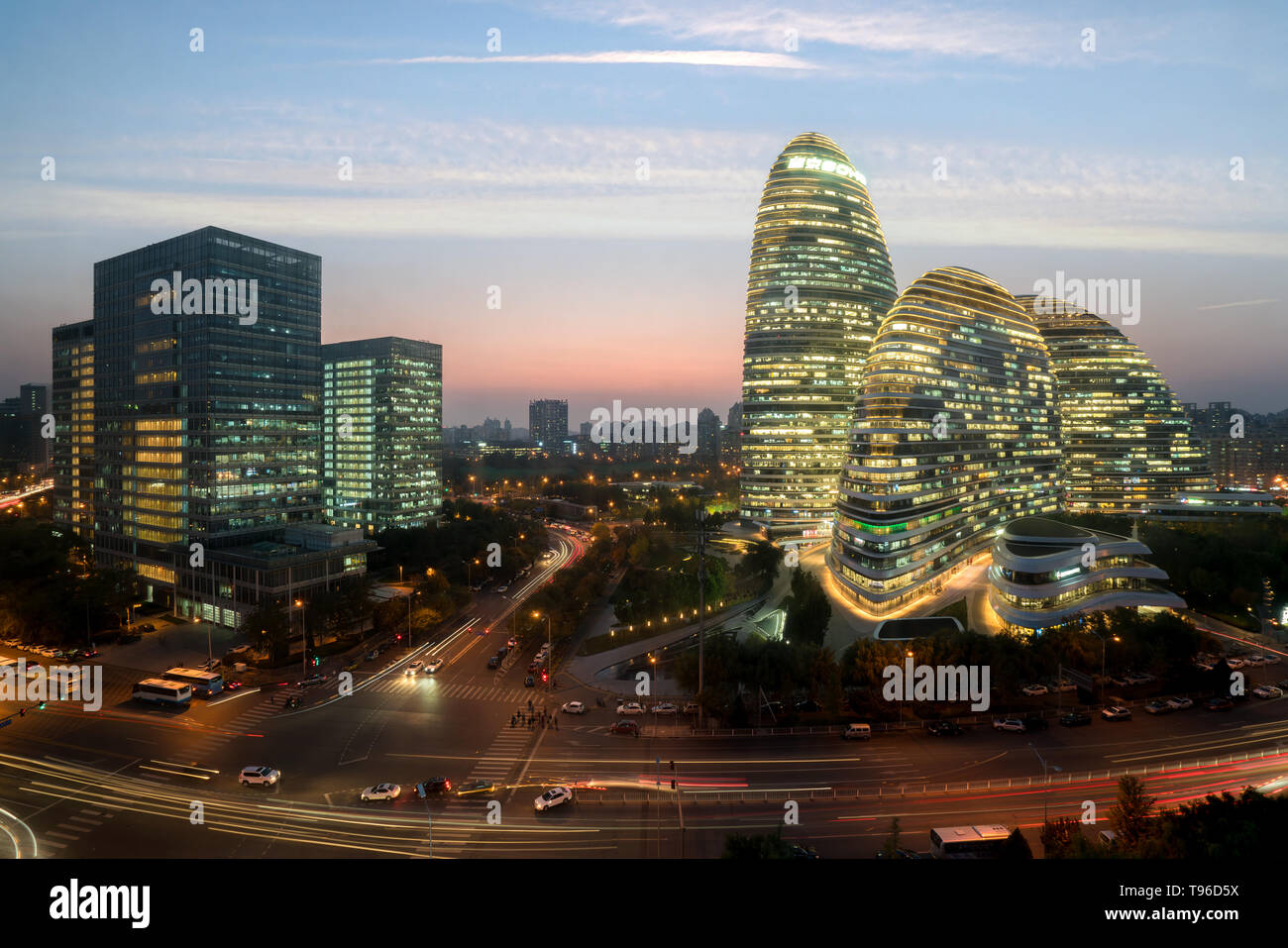 Soho skyline hi-res stock photography and images - Alamy