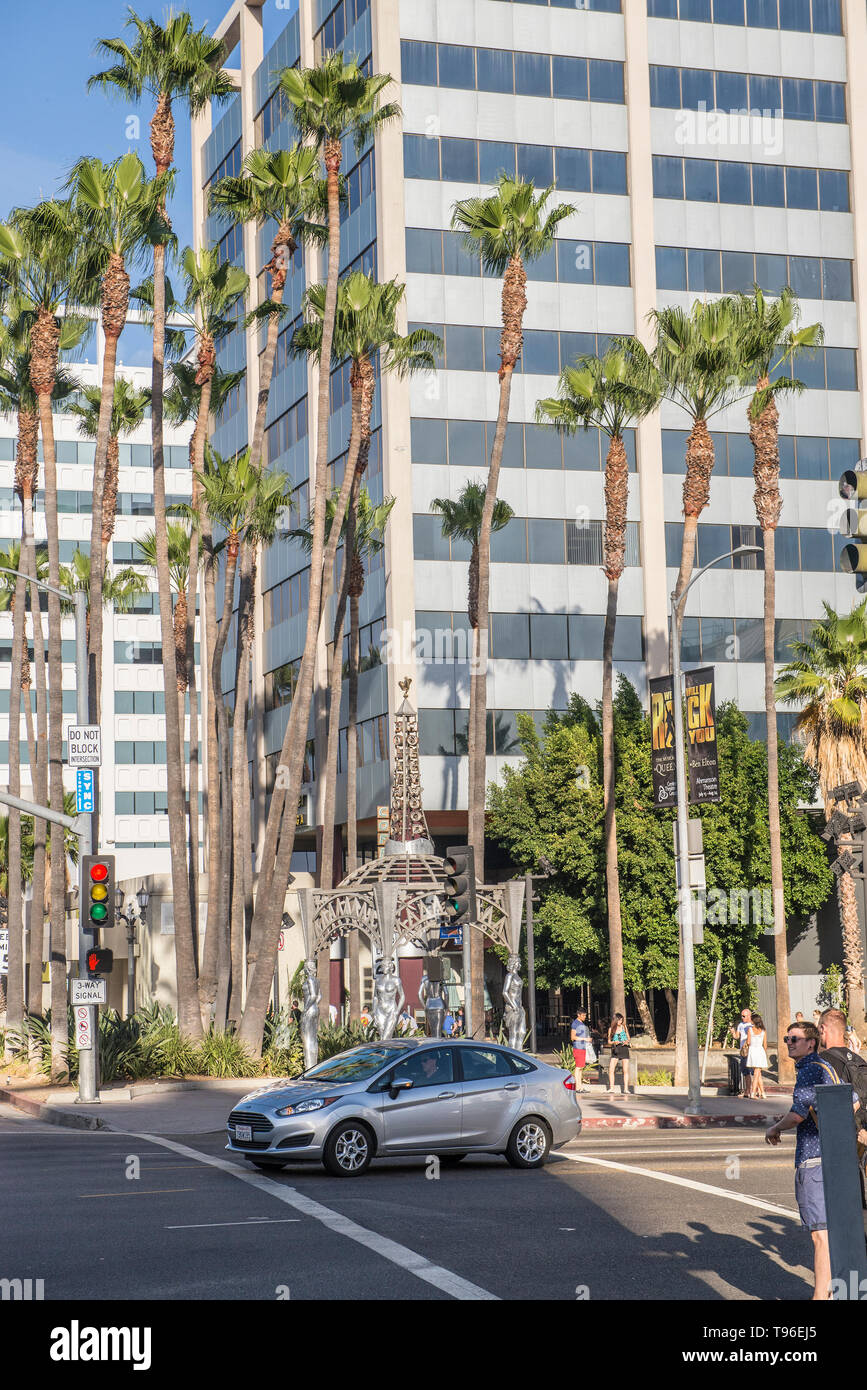 Hollywood blvd light hi-res stock photography and images - Alamy