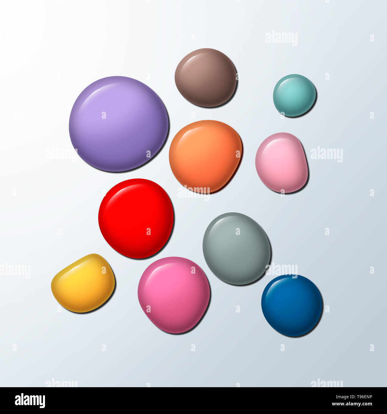 A few drop drip of Nail Polish, Lacquer, Paint, Cosmetics Stock Photo ...