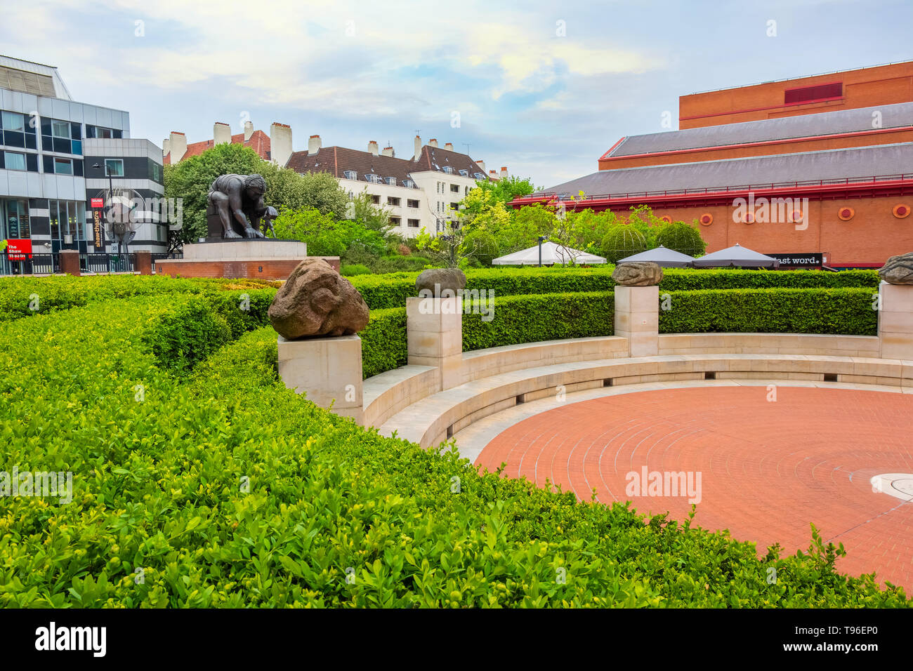 London, UK - May 12 2018: The British Library is the UK's national ...