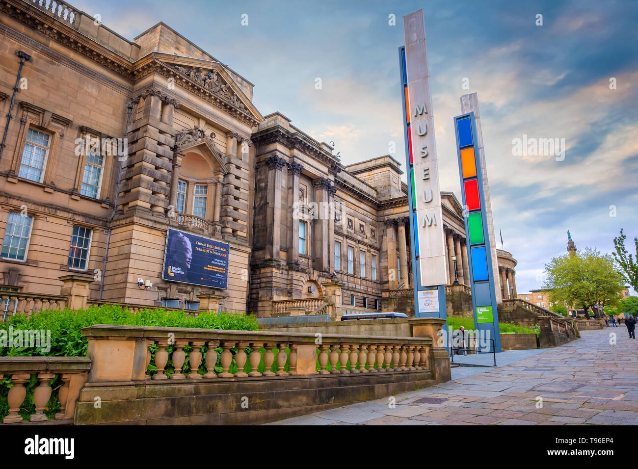 Liverpool, UK - May 16 2018: World Museum Liverpool houses extensive ...