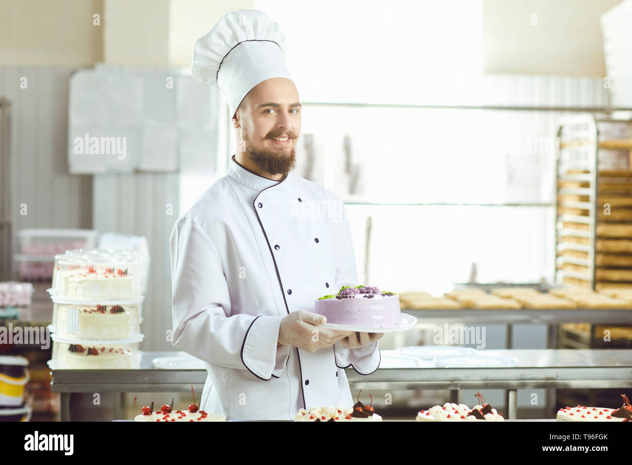 Man in confectionery shop hi-res stock photography and images - Alamy