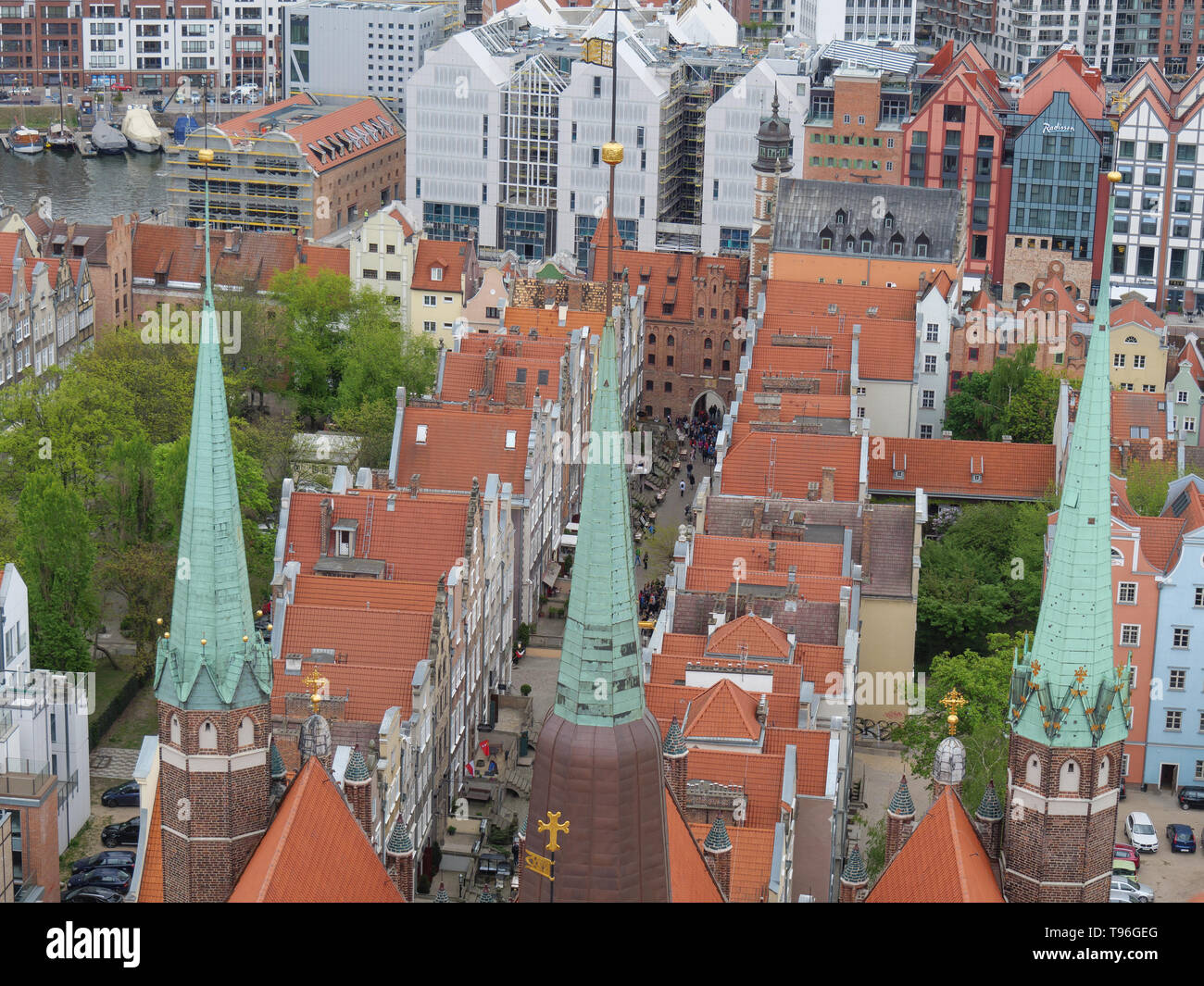 the City of gdansk Stock Photo - Alamy