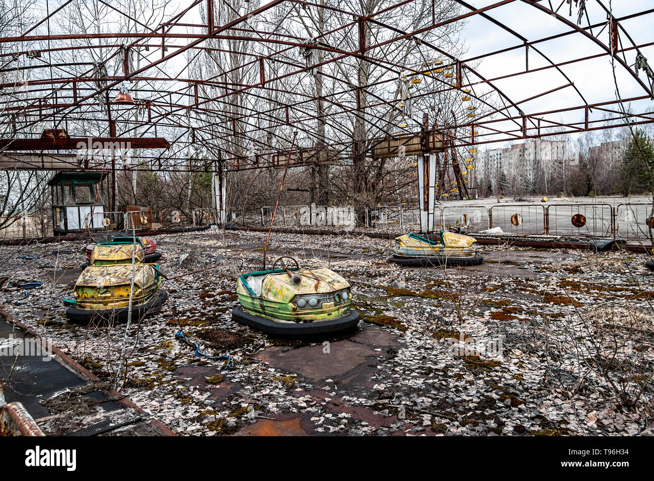 Pripyat, Zone of Alienation - the abandoned town near the Chernobyl ...