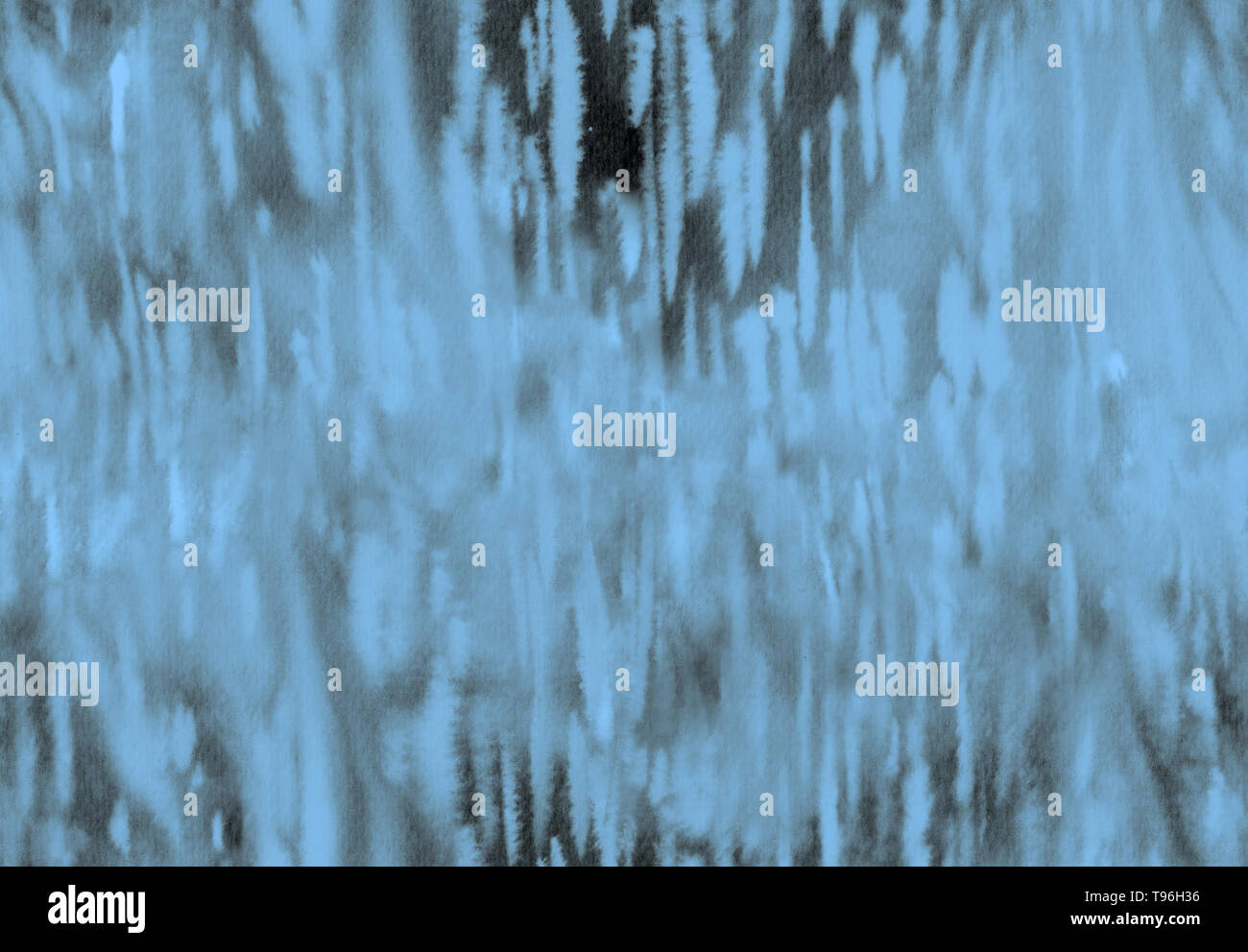 Hand painted ink seamless pattern. Abstract watercolor texture ...