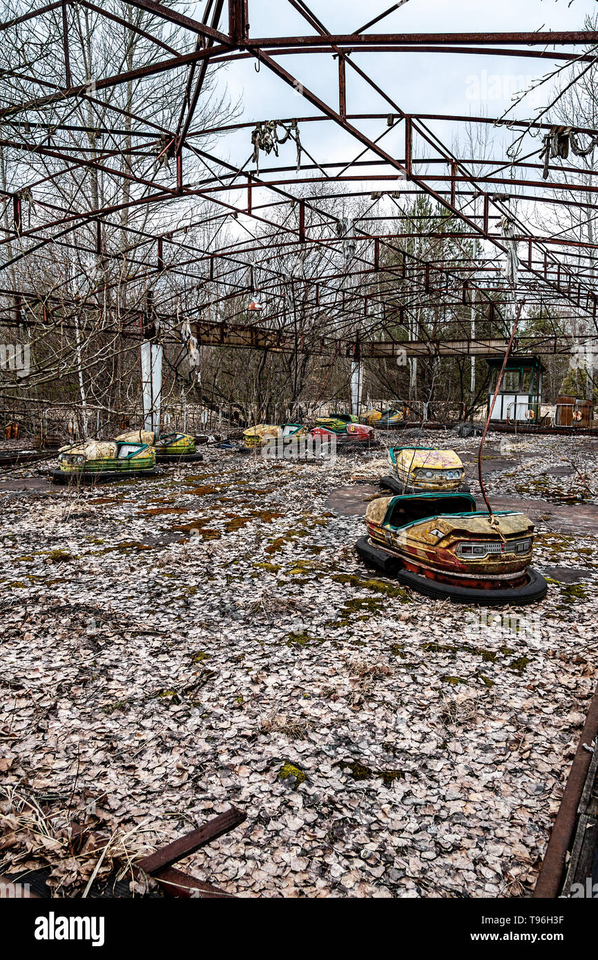 Pripyat, Zone of Alienation - the abandoned town near the Chernobyl ...