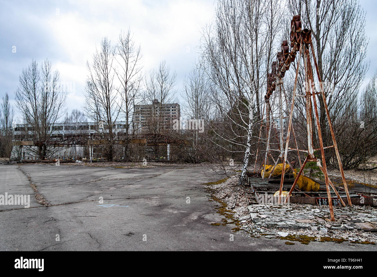 Pripyat, Zone of Alienation - the abandoned town near the Chernobyl ...