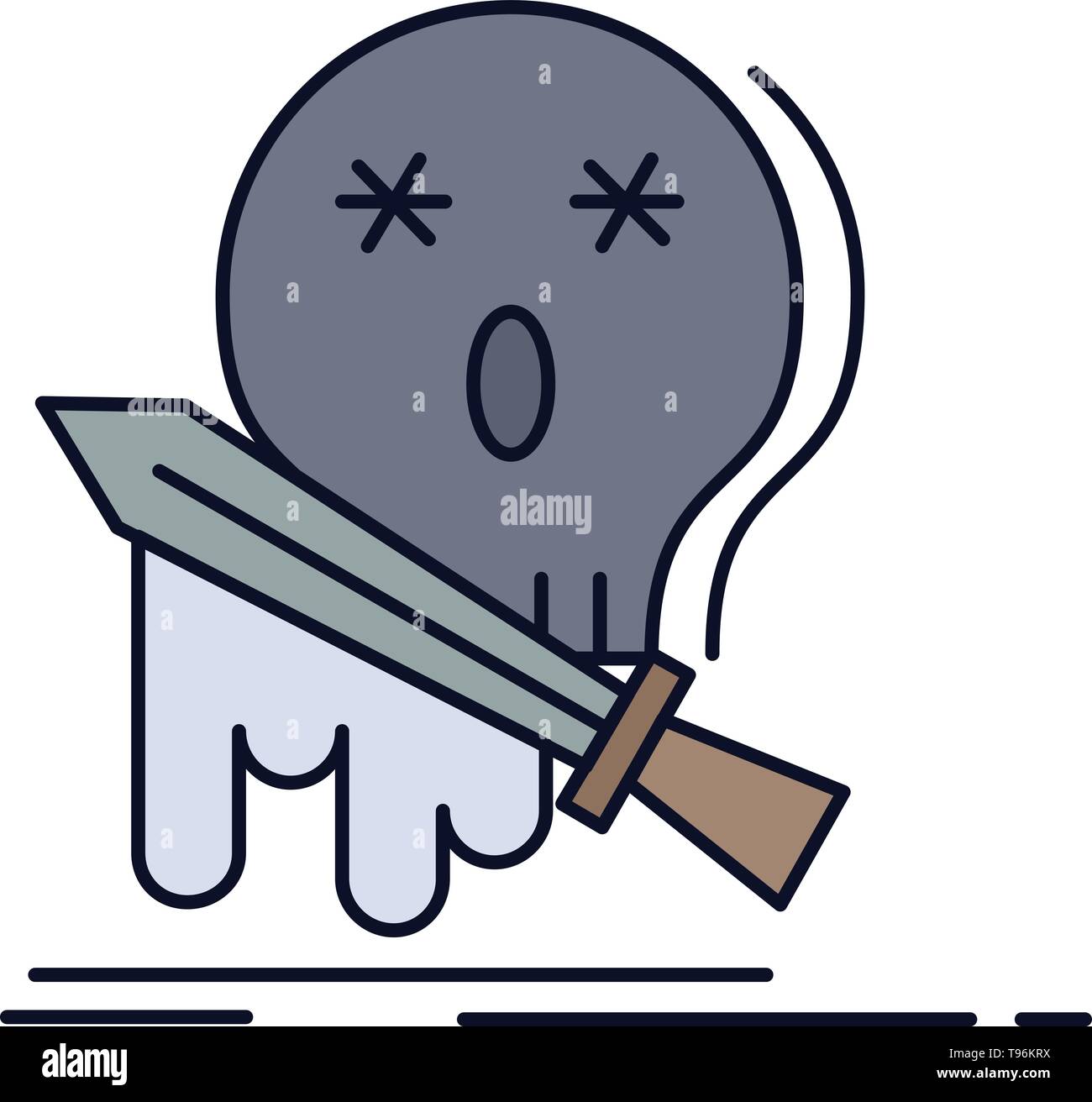 Tribal knife Stock Vector Images - Alamy