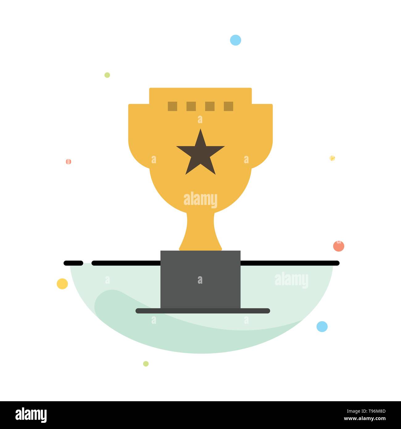 Medal first place icon cartoon Cut Out Stock Images & Pictures - Alamy