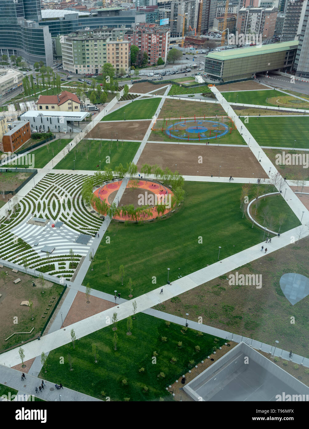 Park Library of Trees created by Dutch landscape designer Petra Blaisse ...