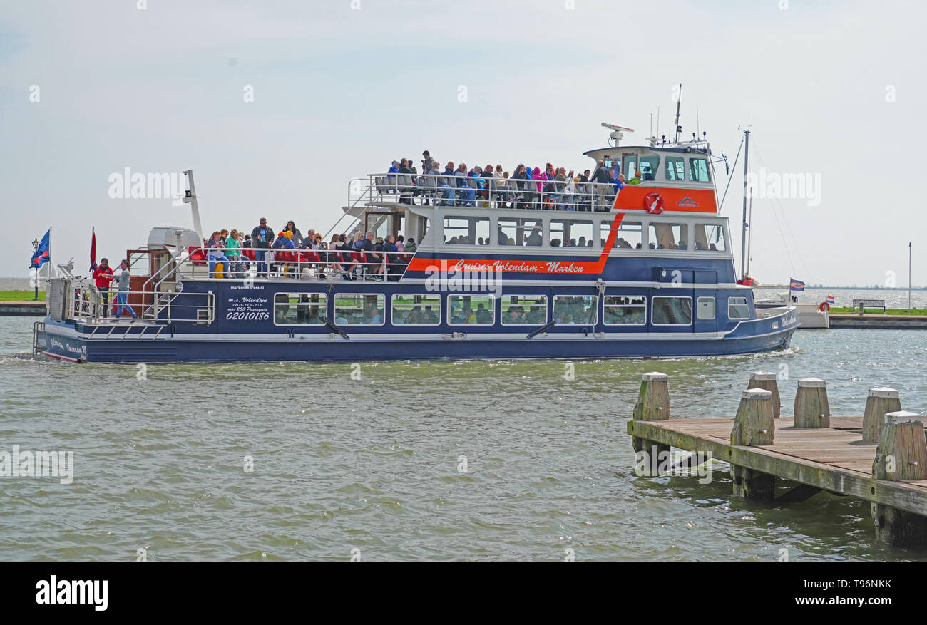 Cruises Volendam-Marken ferry Stock Photo - Alamy