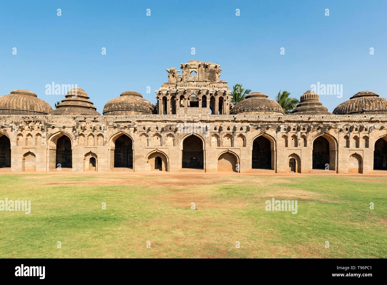 Elephant Stables, Hampi, India Stock Photo - Alamy