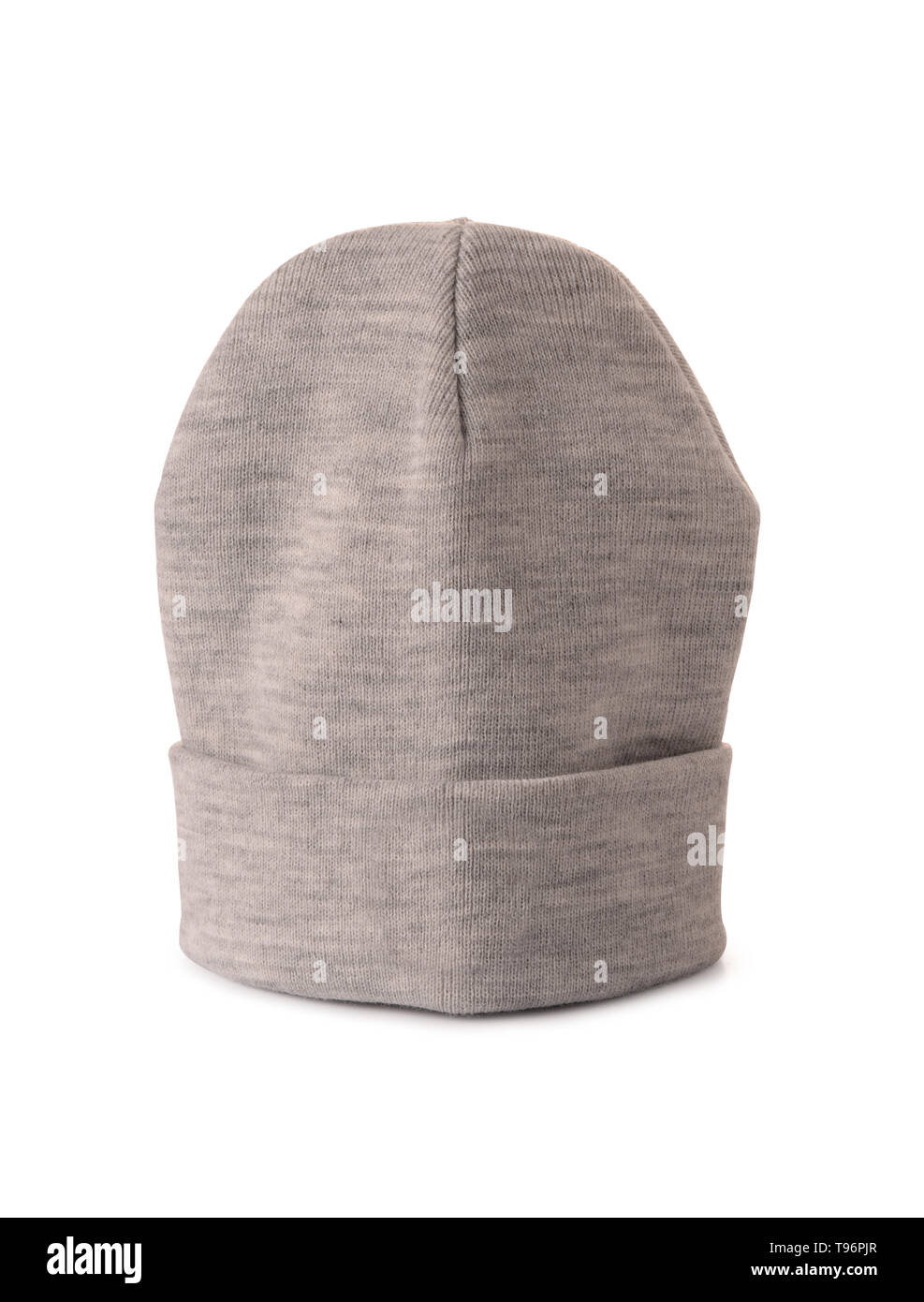 Grey hat isolated on white background Stock Photo - Alamy