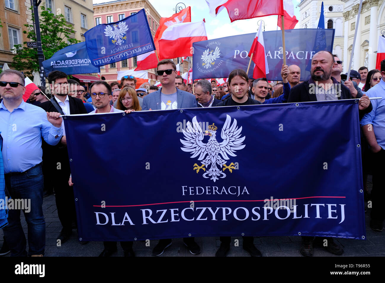 Anti EU demonstration organised by far right groups, on the 15th ...