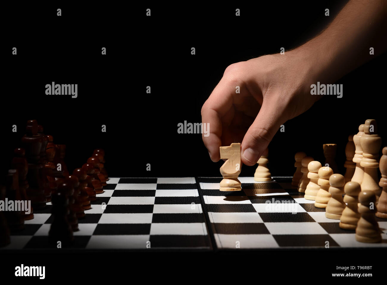 Chess chessboard chessman chessmen hi-res stock photography and images ...
