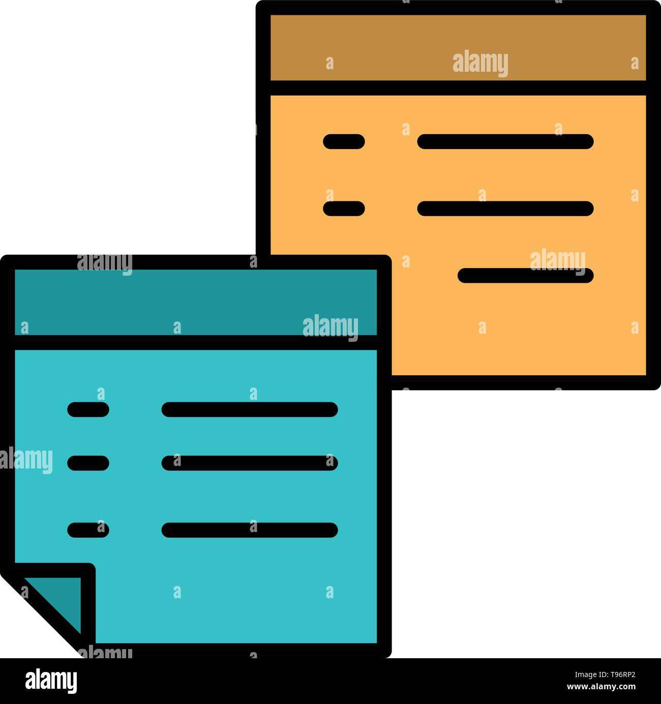 Gold folder and paper and notes hi-res stock photography and images - Alamy