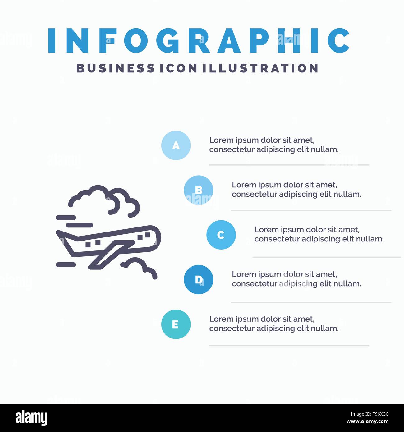 Air cargo infographics Cut Out Stock Images & Pictures - Alamy