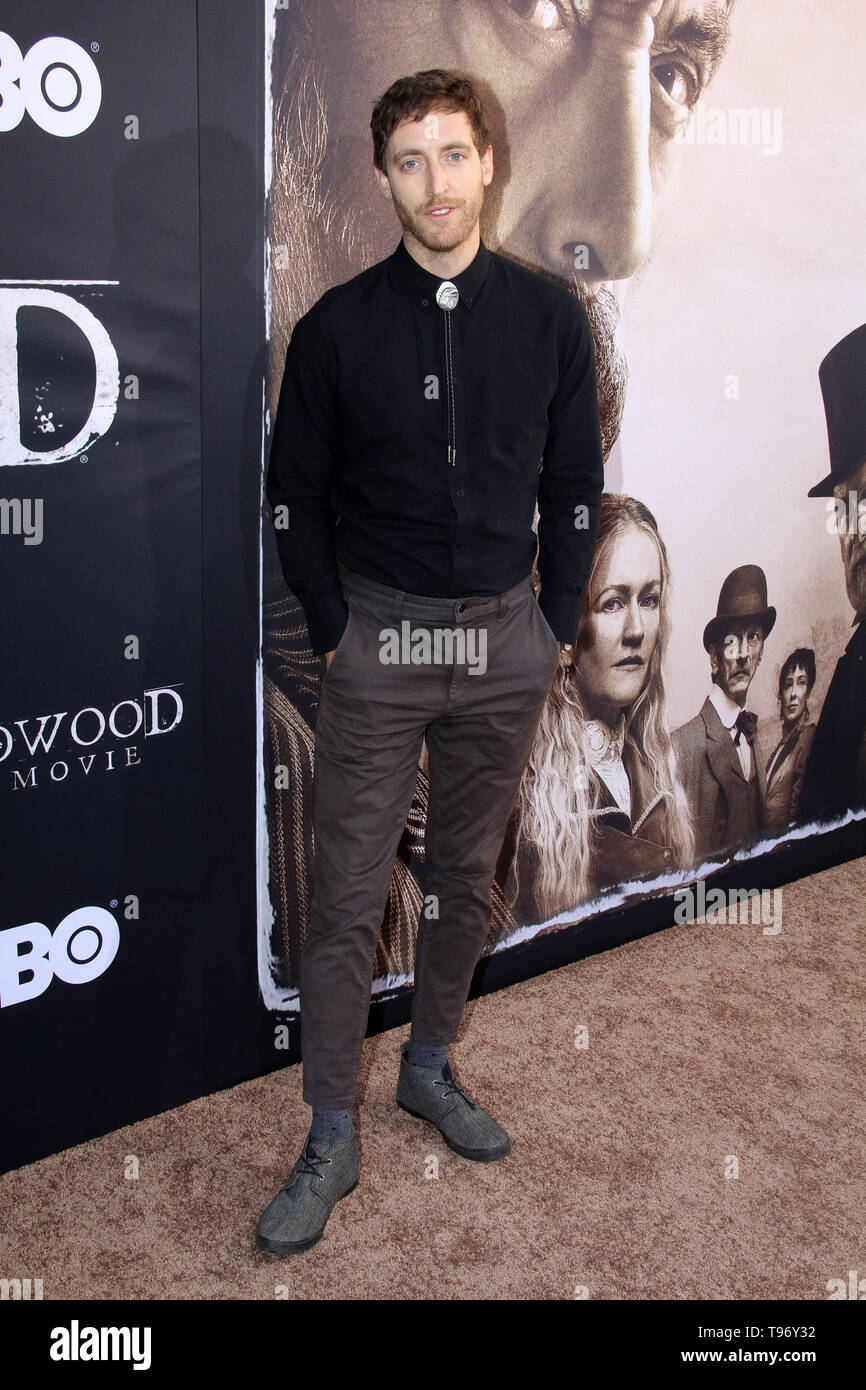 Thomas Middleditch at the HBO's "Deadwood The Movie" Premiere. Held at ...