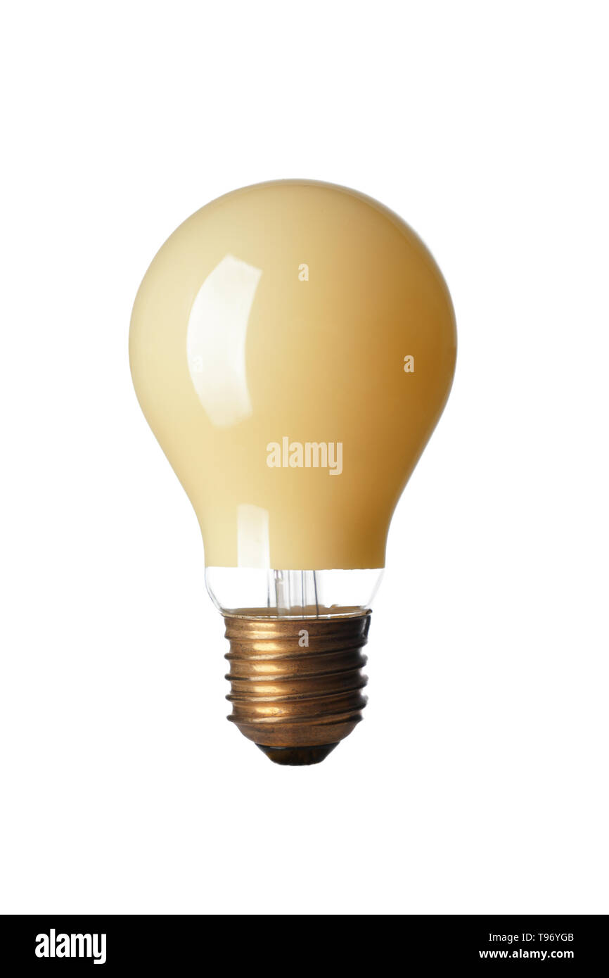 Modern yellow led lamp Cut Out Stock Images & Pictures - Alamy