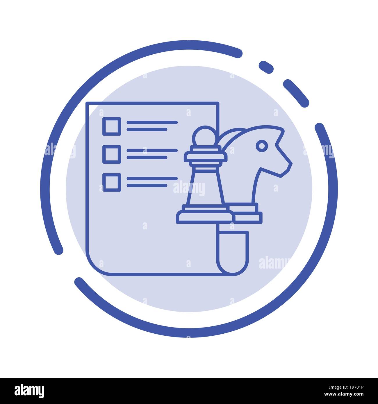 Blue chessboard Stock Vector Images - Alamy