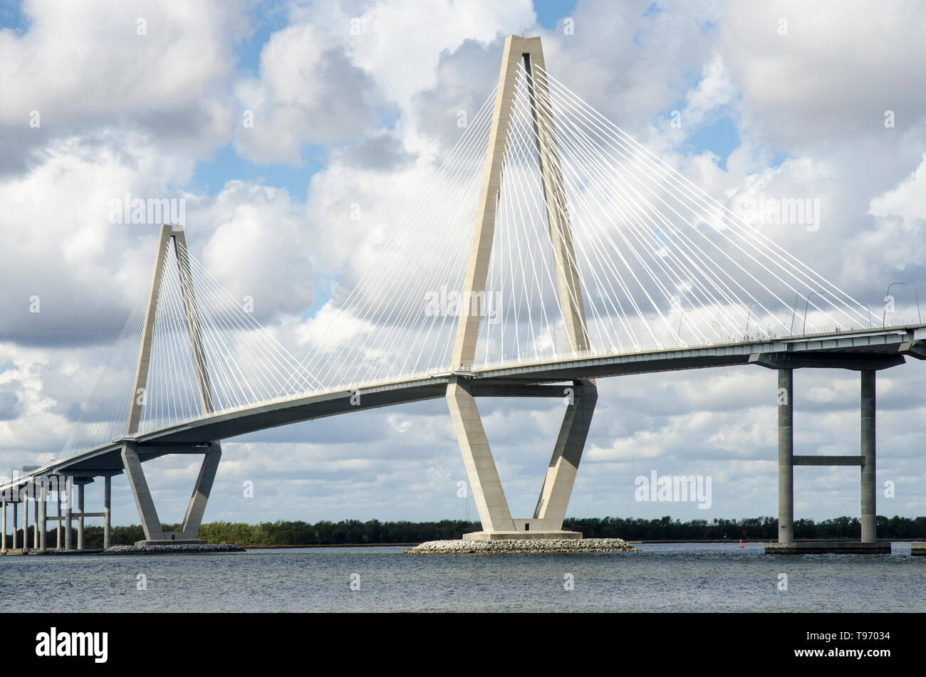Cooper River Bridge, Charleston, South Carolina Stock Photo - Alamy