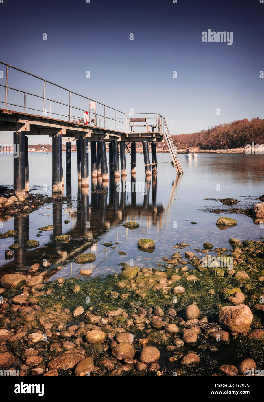 Pier on sea in sweden hi-res stock photography and images - Alamy