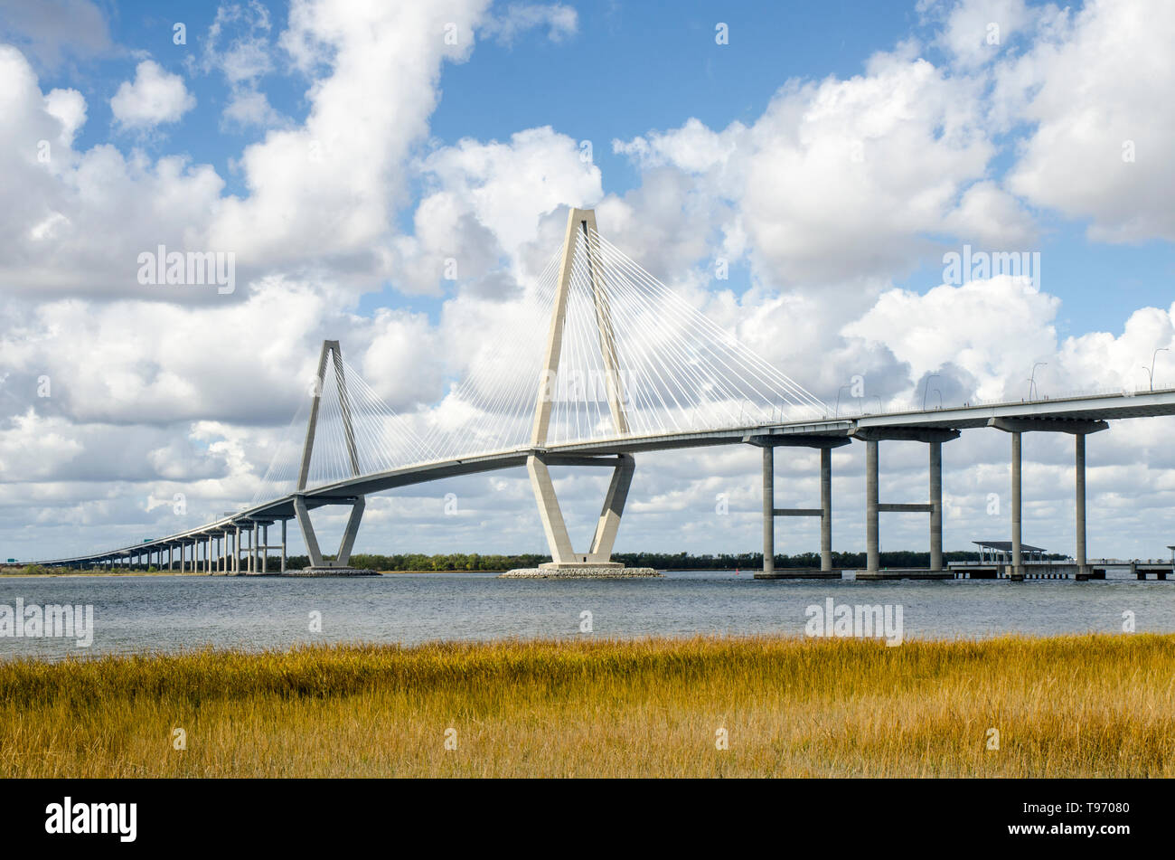 Cooper River Bridge, Charleston, South Carolina Stock Photo - Alamy