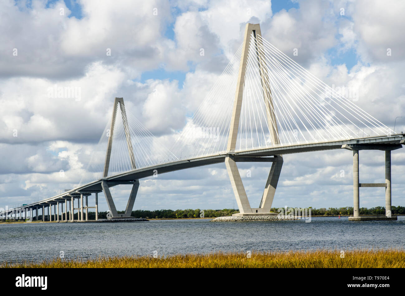 Cooper river bridge hi-res stock photography and images - Alamy