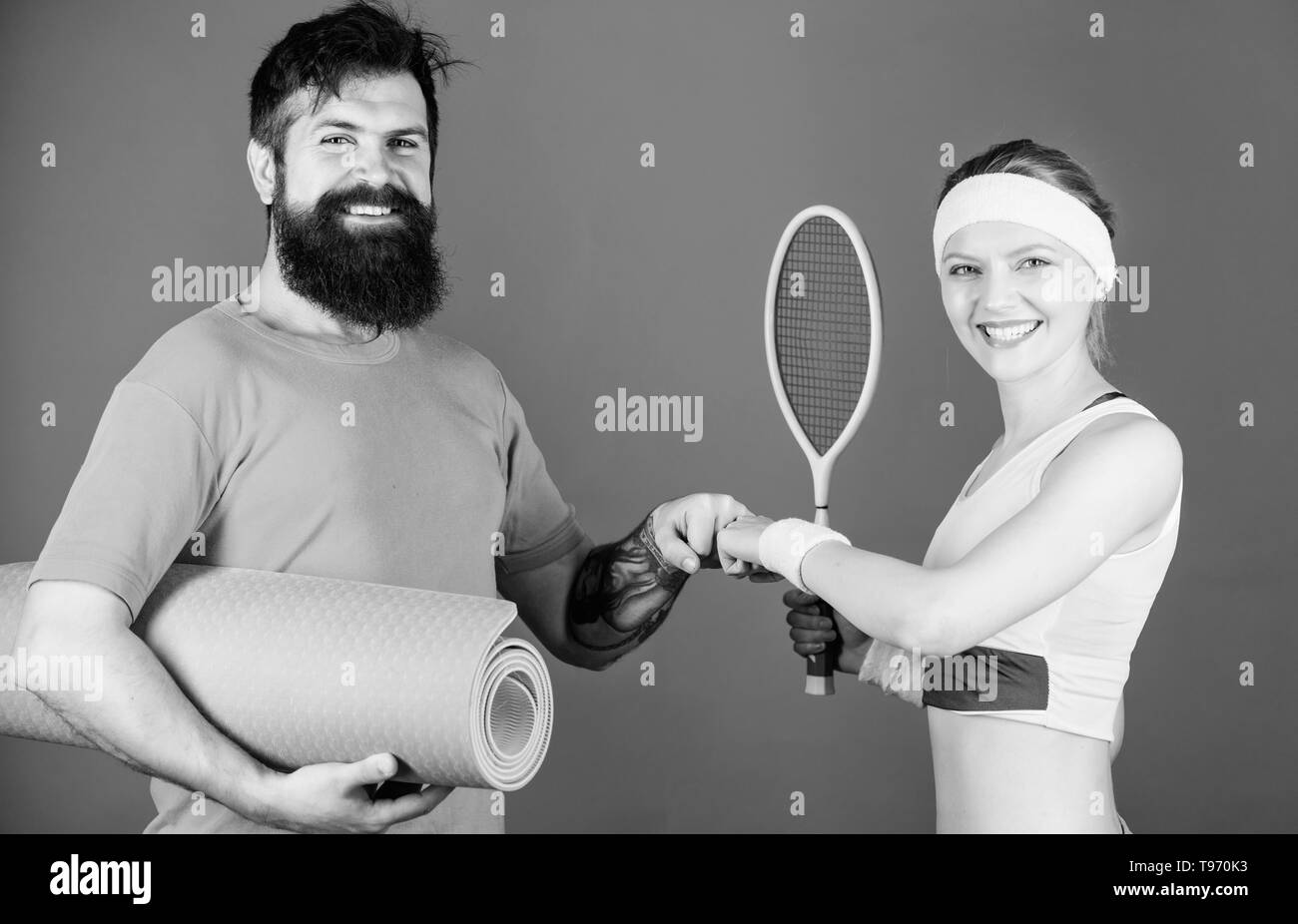 Woman fencing sport studio Black and White Stock Photos & Images - Alamy