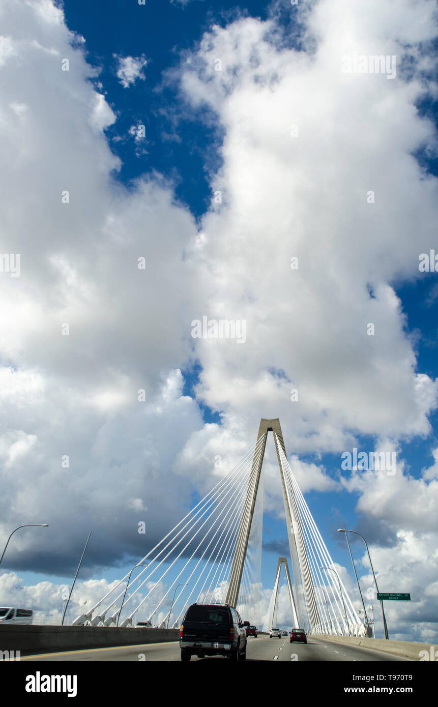 Cooper River Bridge, Charleston, South Carolina Stock Photo - Alamy