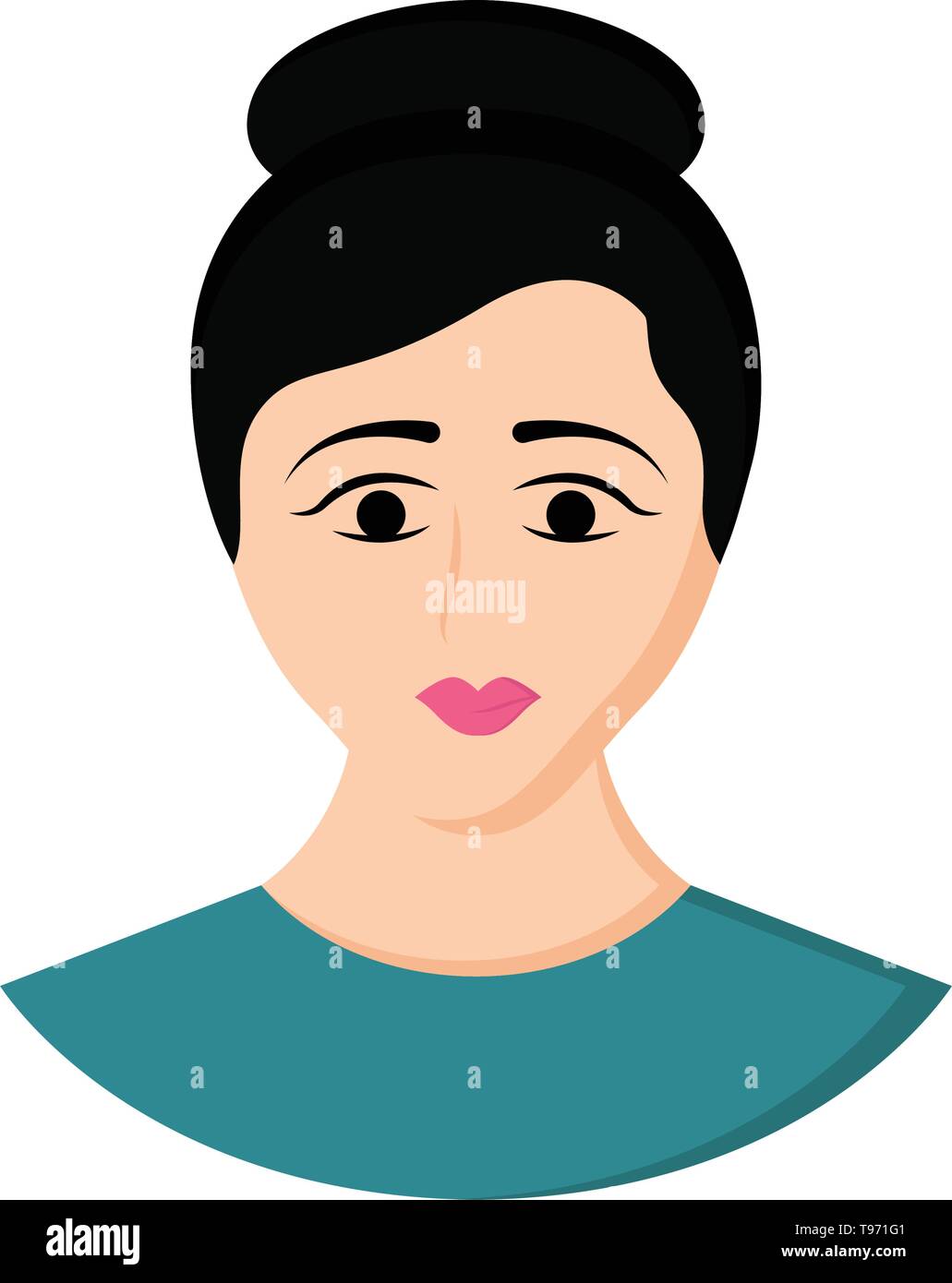 Isolated beauty avatar of a woman Stock Vector Image & Art - Alamy