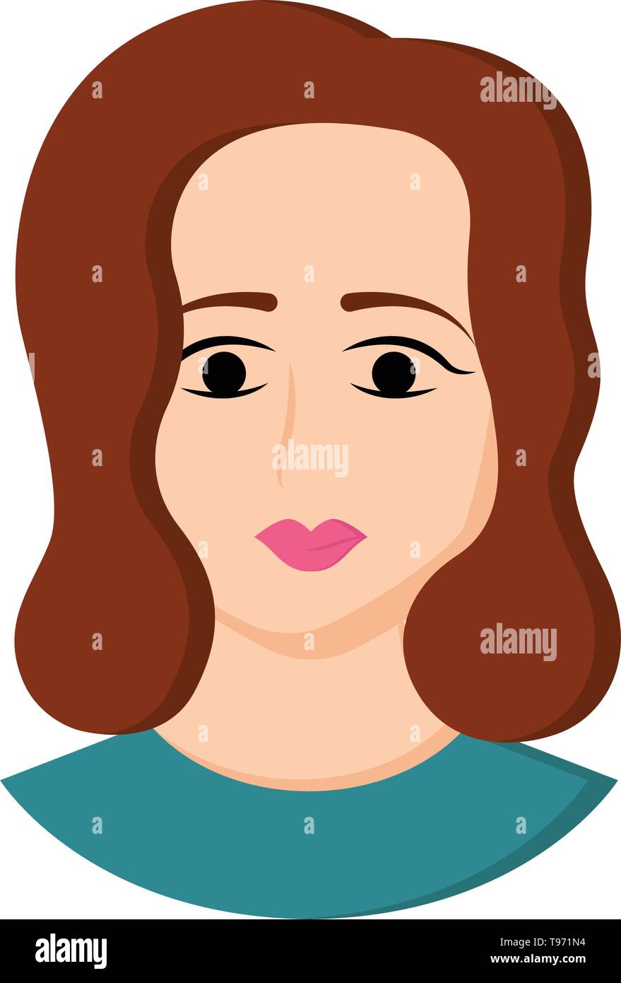 Woman avatar clip art hi-res stock photography and images - Alamy
