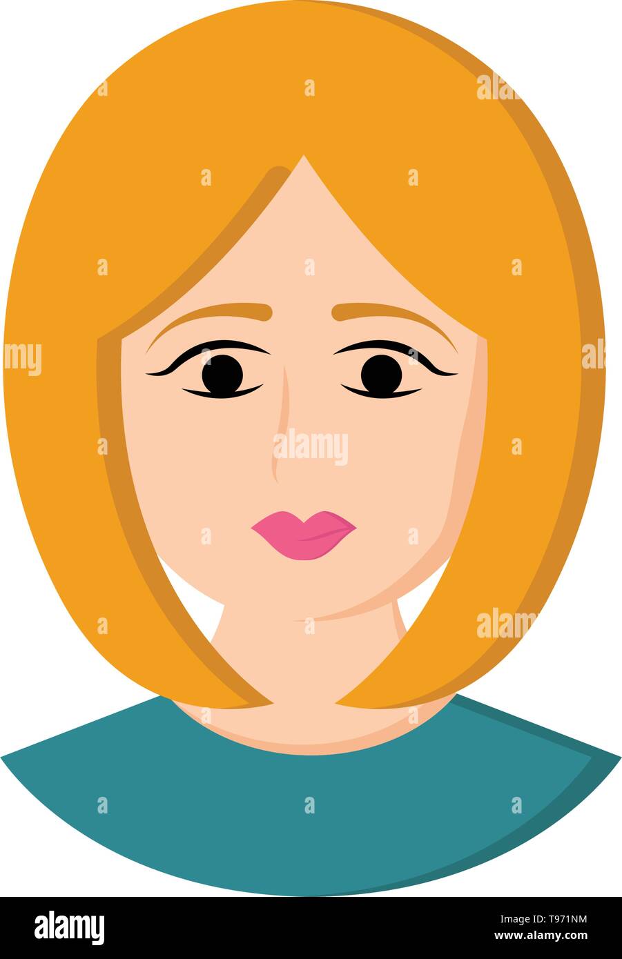 Woman avatar clip art hi-res stock photography and images - Alamy