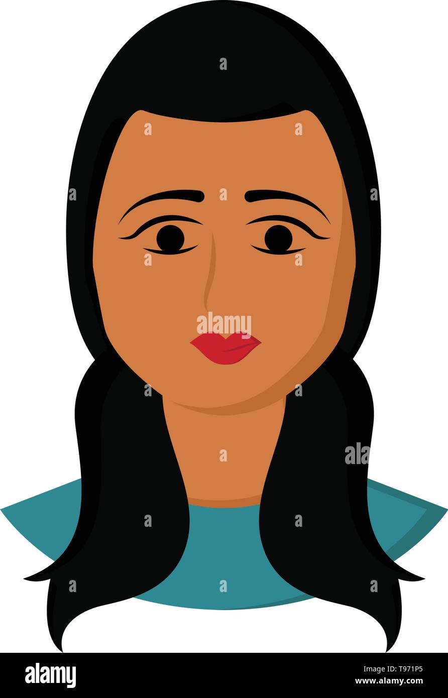 Isolated beauty avatar of a woman Stock Vector Image & Art - Alamy