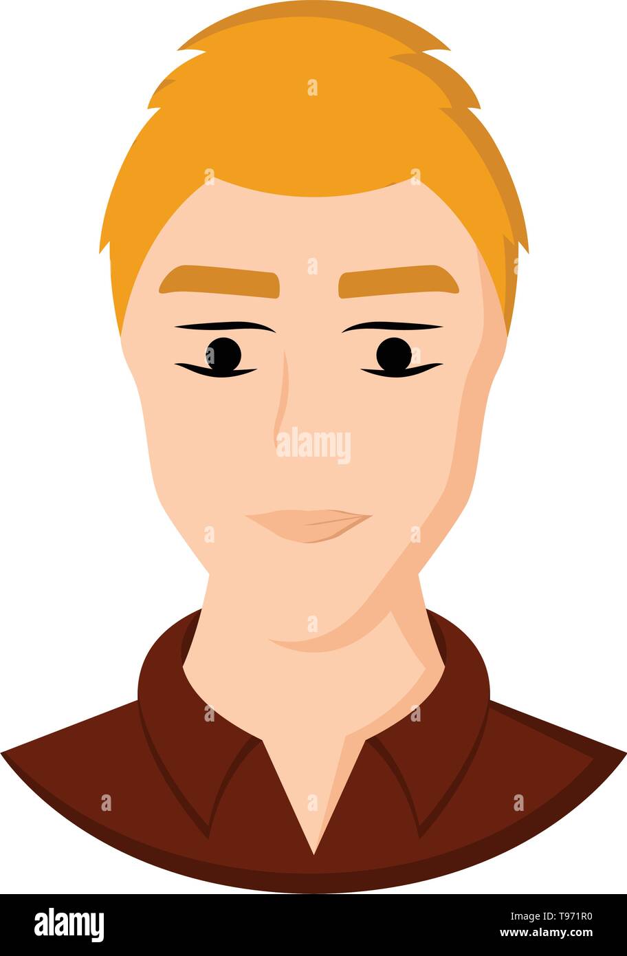 Isolated beauty avatar of a man Stock Vector Image & Art - Alamy