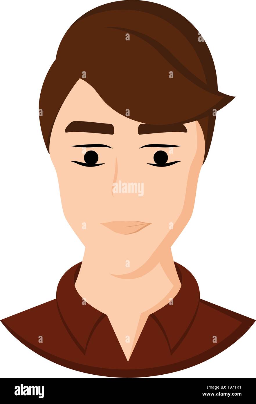 Isolated beauty avatar of a man Stock Vector Image & Art - Alamy