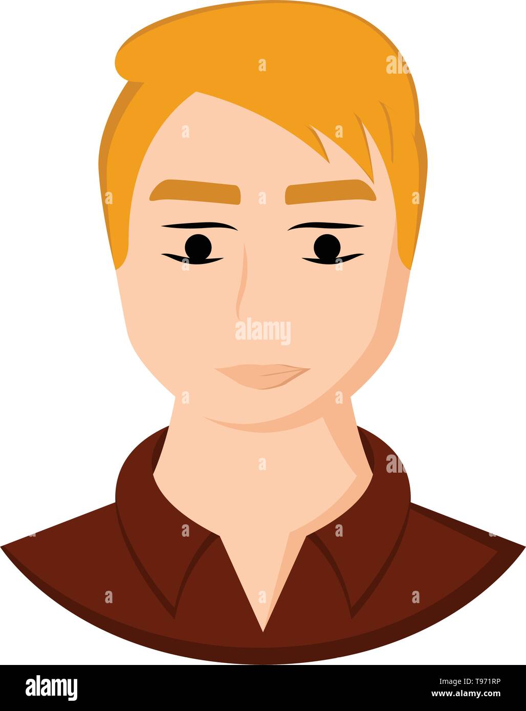 Isolated beauty avatar of a man Stock Vector Image & Art - Alamy