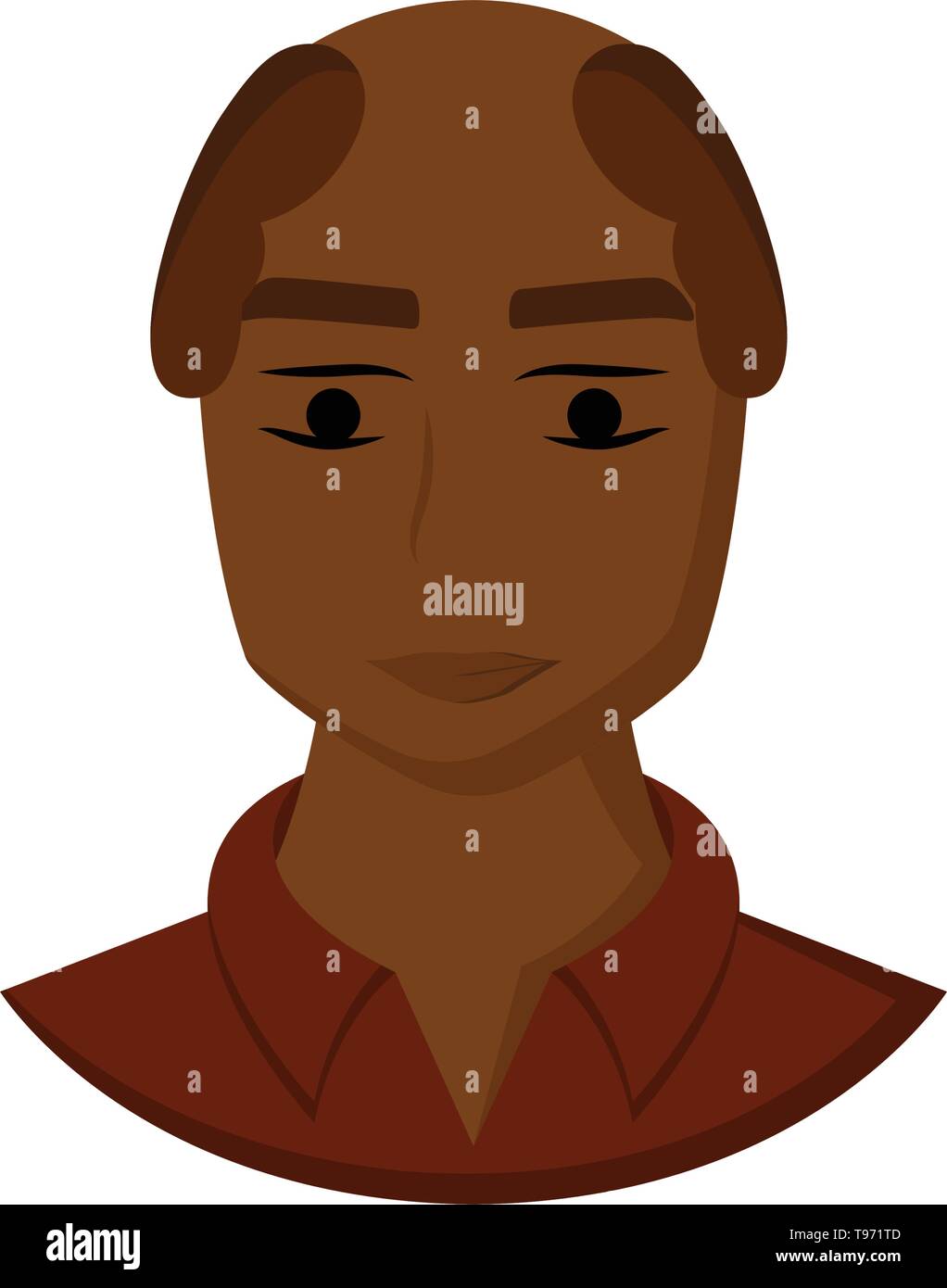 Isolated beauty avatar of a man Stock Vector Image & Art - Alamy