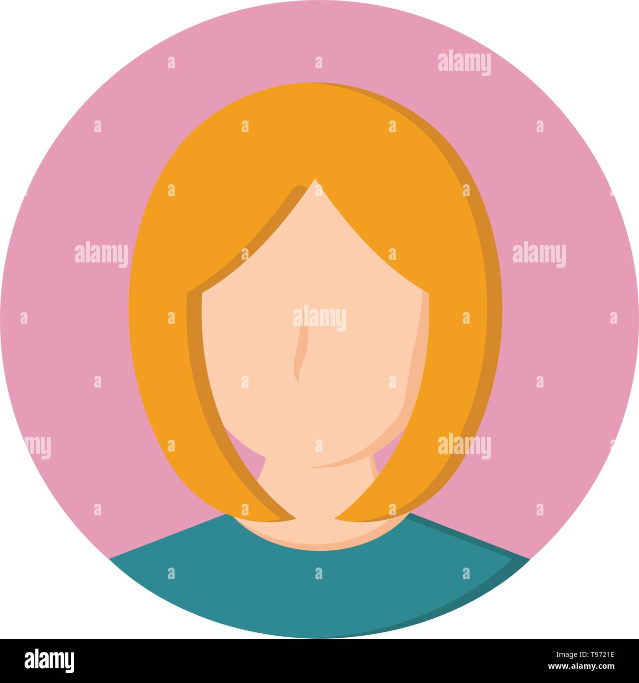 Isolated beauty avatar of a woman Stock Vector Image & Art - Alamy