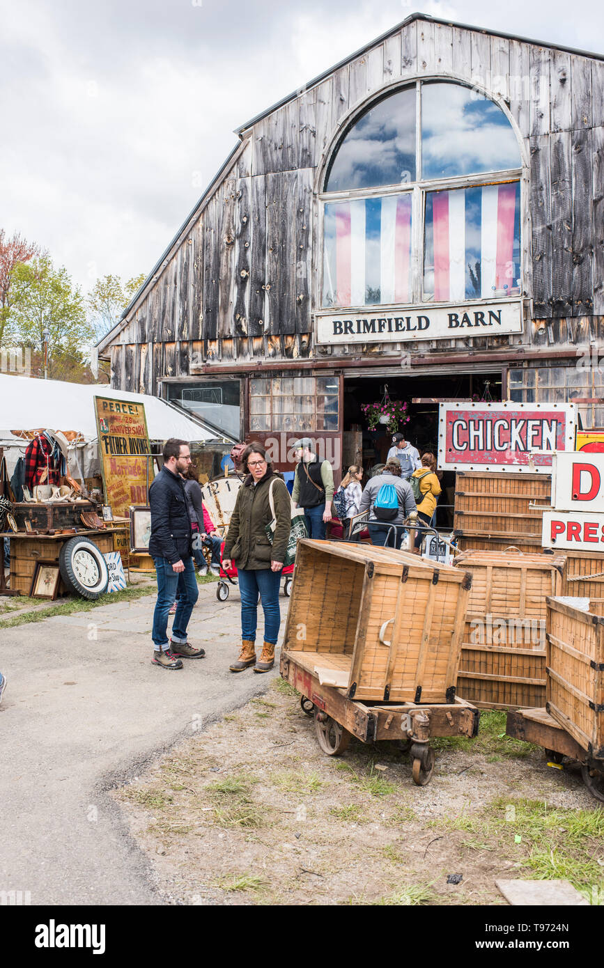 Brimfield flea market massachusetts hi-res stock photography and images ...