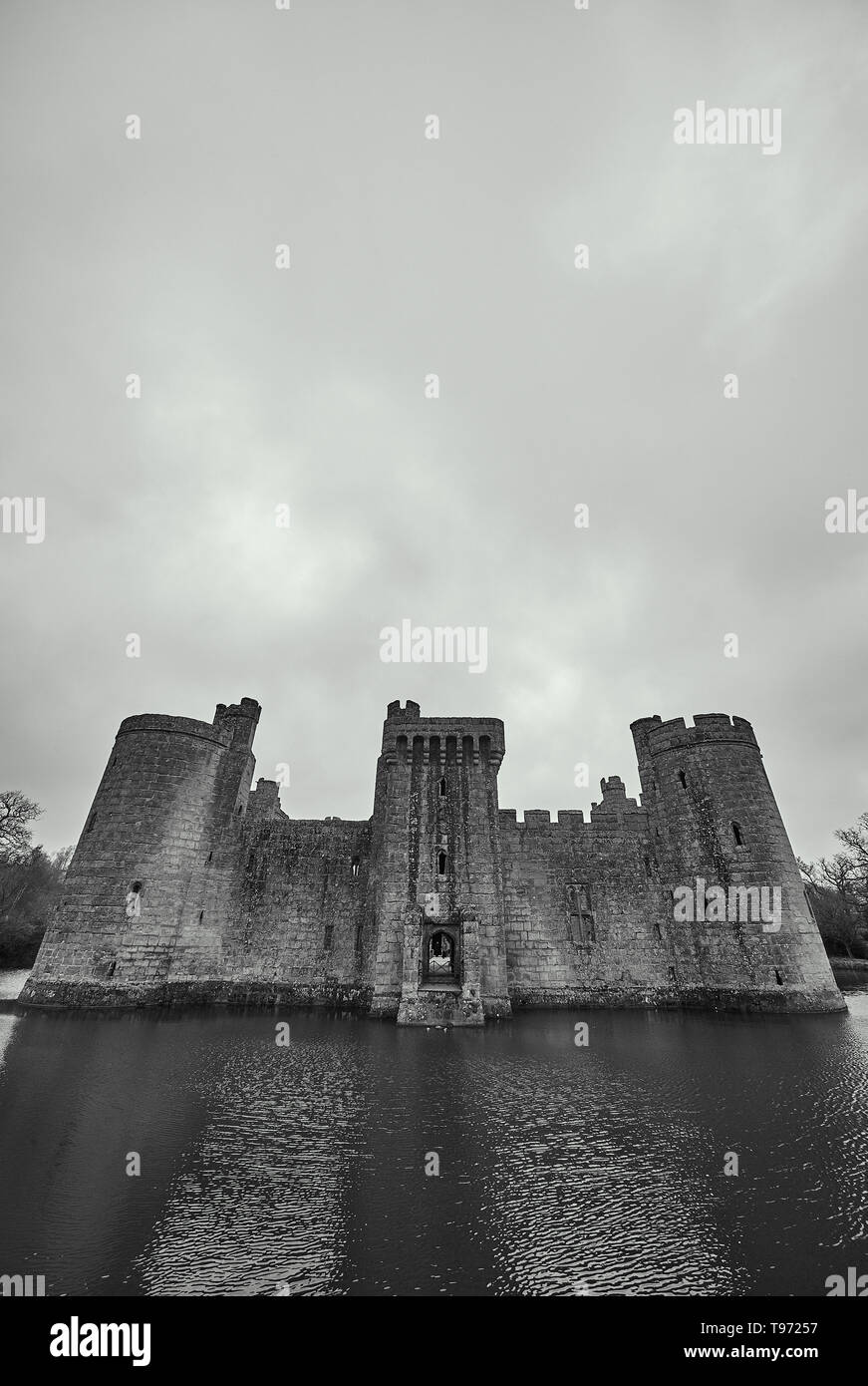 Bodiam Castle is a 14th-century moated castle near Robertsbridge in ...