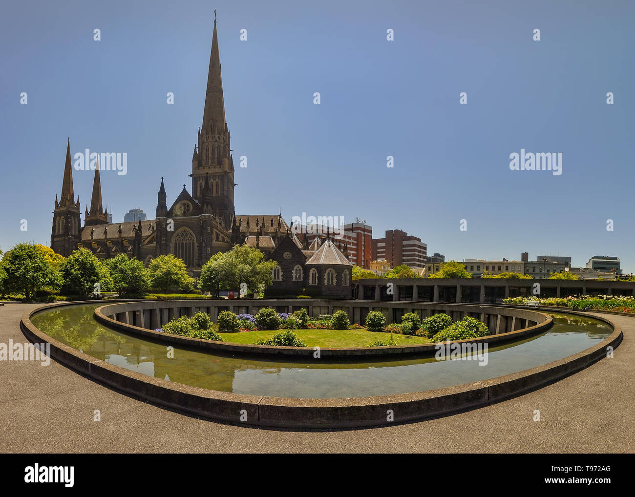 Melbourne, Australia, Victoria 18 December 2013. St. Patrick's ...