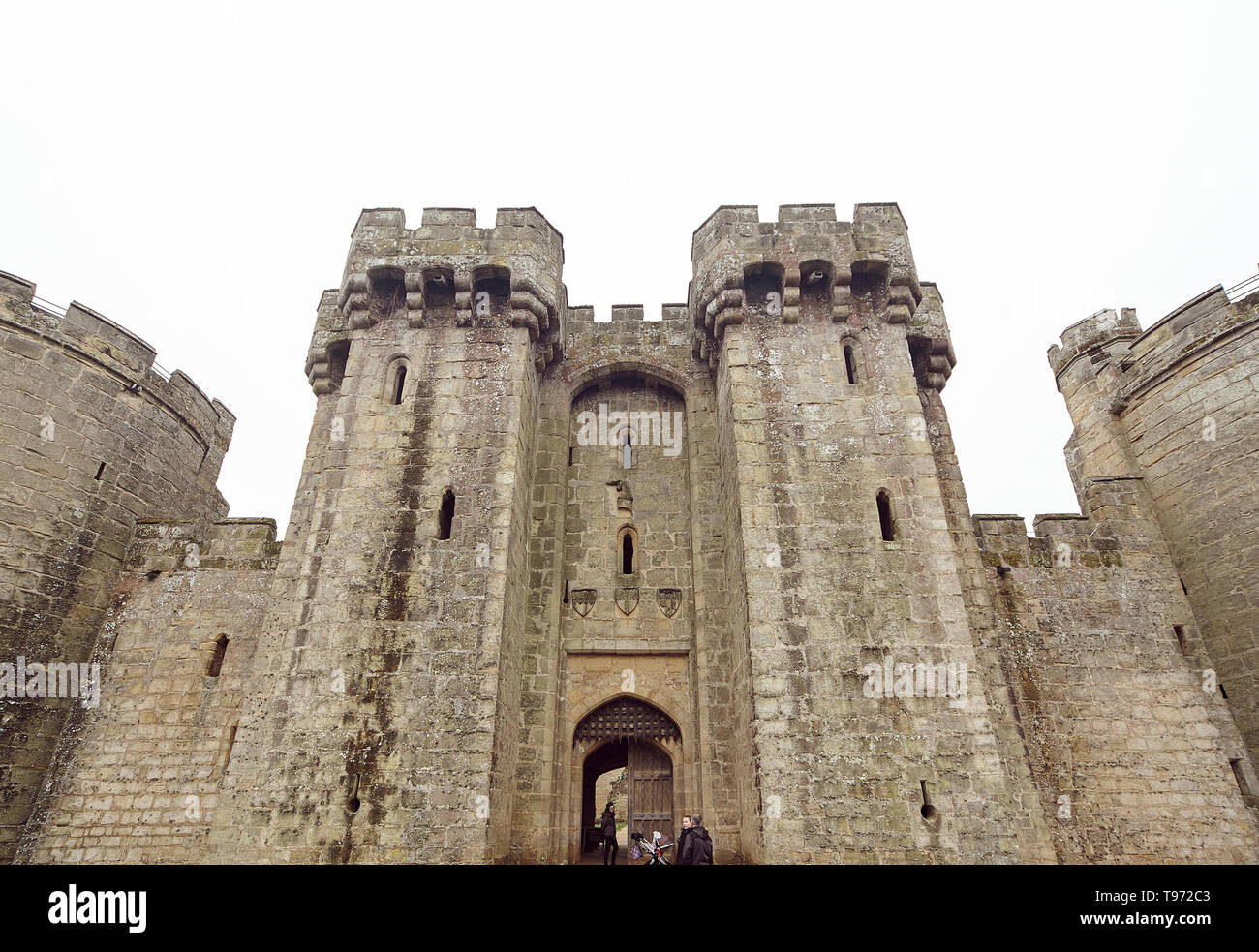 Bodiam Castle is a 14th-century moated castle near Robertsbridge in ...