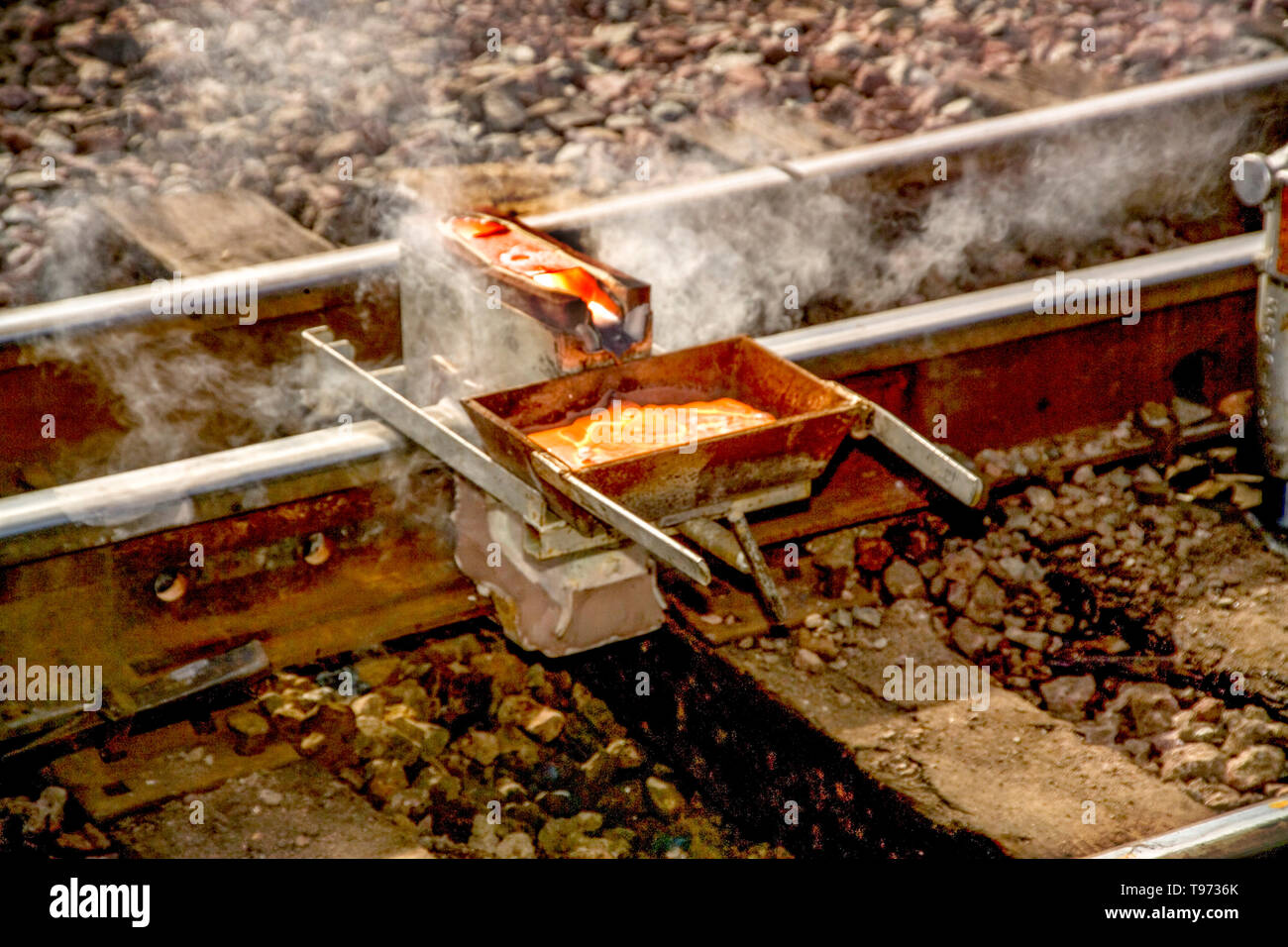 Molten metal train hi-res stock photography and images - Alamy
